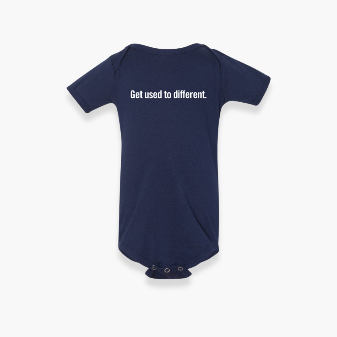 Get Used to Different and Three Fish Baby Body Suits